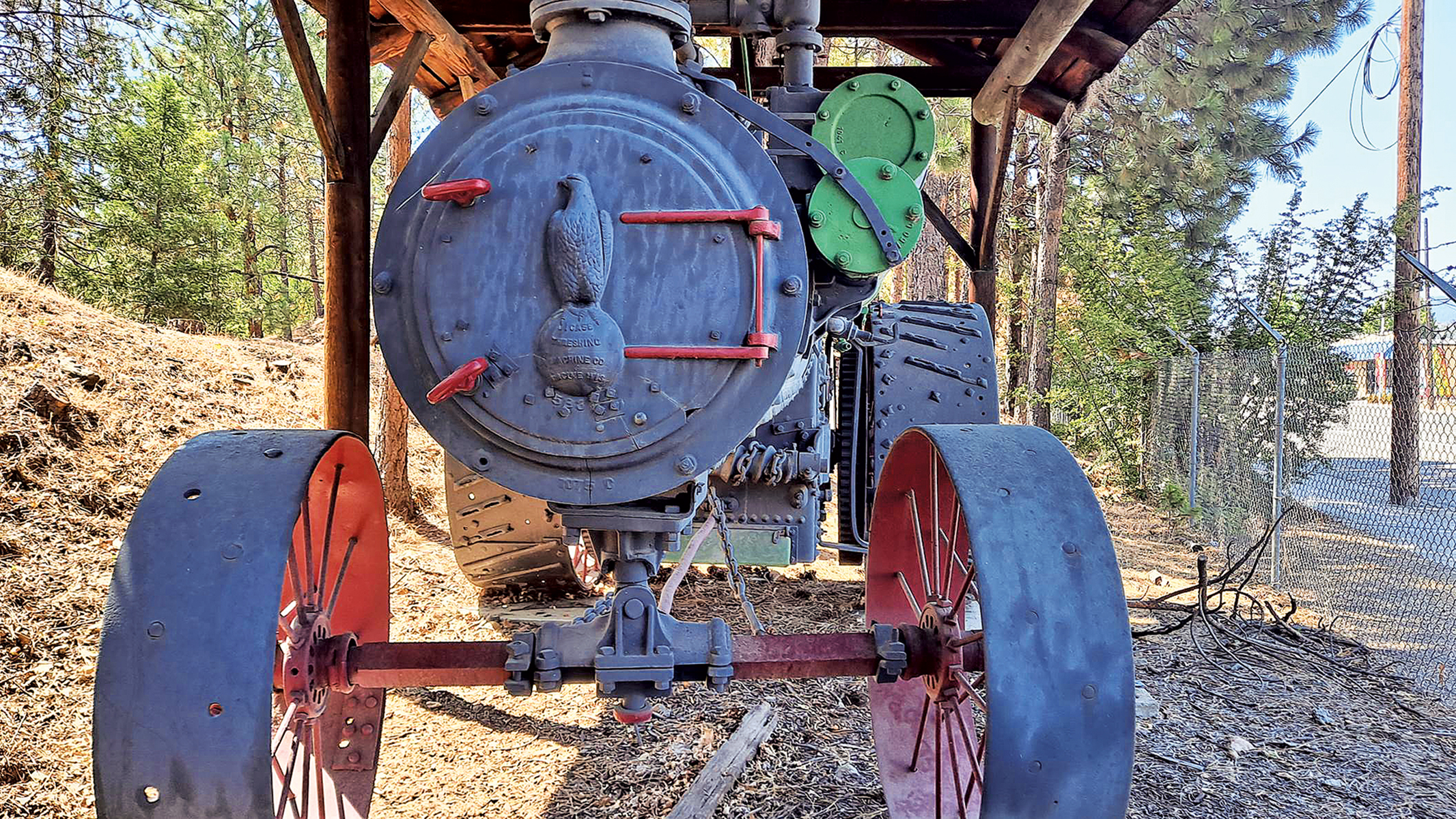 A Museum Case Steam Engine and Firsthand Experience with Dirt - Farm ...